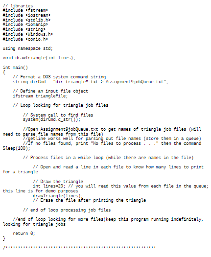 Solved In C++ One very common use of queues is in processing | Chegg.com
