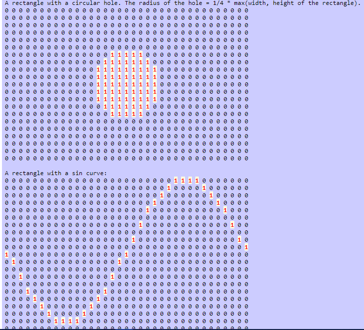 Use the skeleton code for class Pattern to complete | Chegg.com