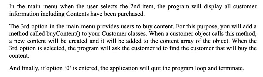 You are going to improve your Online Streaming System | Chegg.com