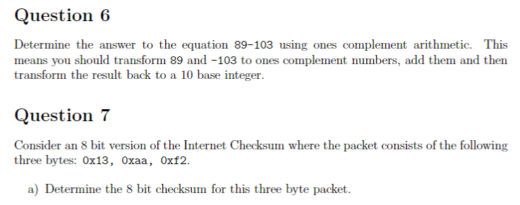 Solved Determine the answer to the equation 89-103 using | Chegg.com