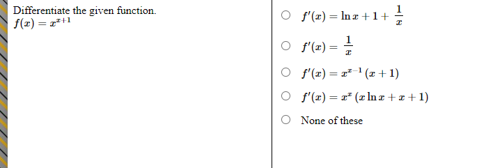 Solved Differentiate the given function. | Chegg.com