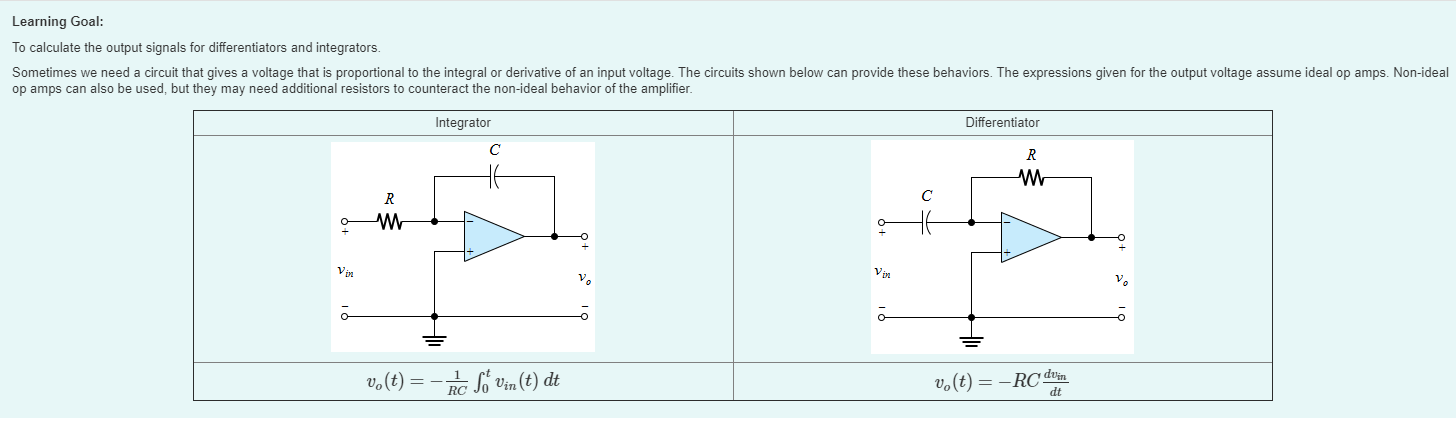 Solved Learning Goal: To calculate the output signals for | Chegg.com