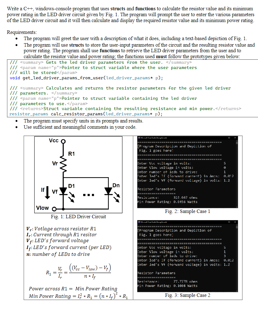 Solved Write a C++, windows-console program that uses | Chegg.com