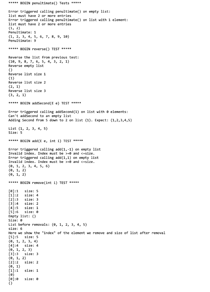 Solved Please Use Java and please show your | Chegg.com