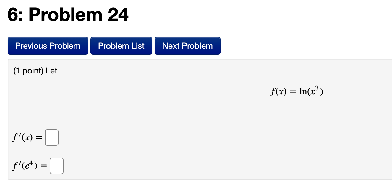 Solved 6: Problem 23 Previous Problem (1 point) Let f(x) = | Chegg.com