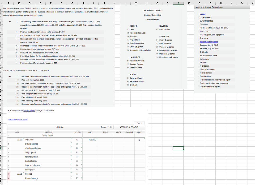 Solved A B E F G H J K L M N OP R S T U Y W X Labels and | Chegg.com