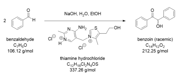 Solved 2 NaOH,H2O,EtOH benzaldehyde C7H6O 106.12 g/mol Cl | Chegg.com
