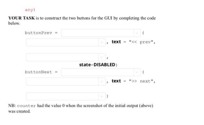 Solved Consider A Python Gui Program That Produces A Window 1255