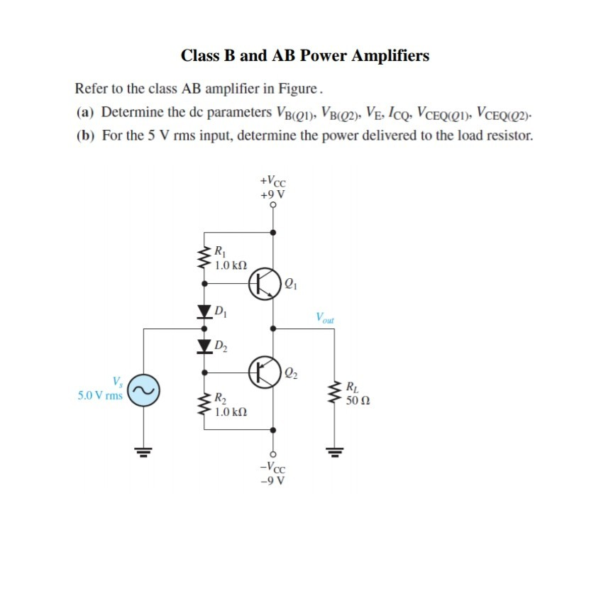 Solved Determine the minimum power rating for the transistor | Chegg.com