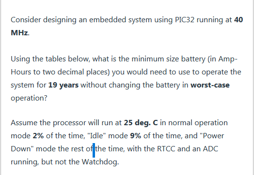 Solved Consider designing an embedded system using PIC32 | Chegg.com