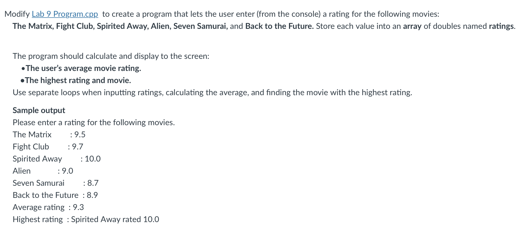 Solved Please have code typed up. I have trouble reading | Chegg.com