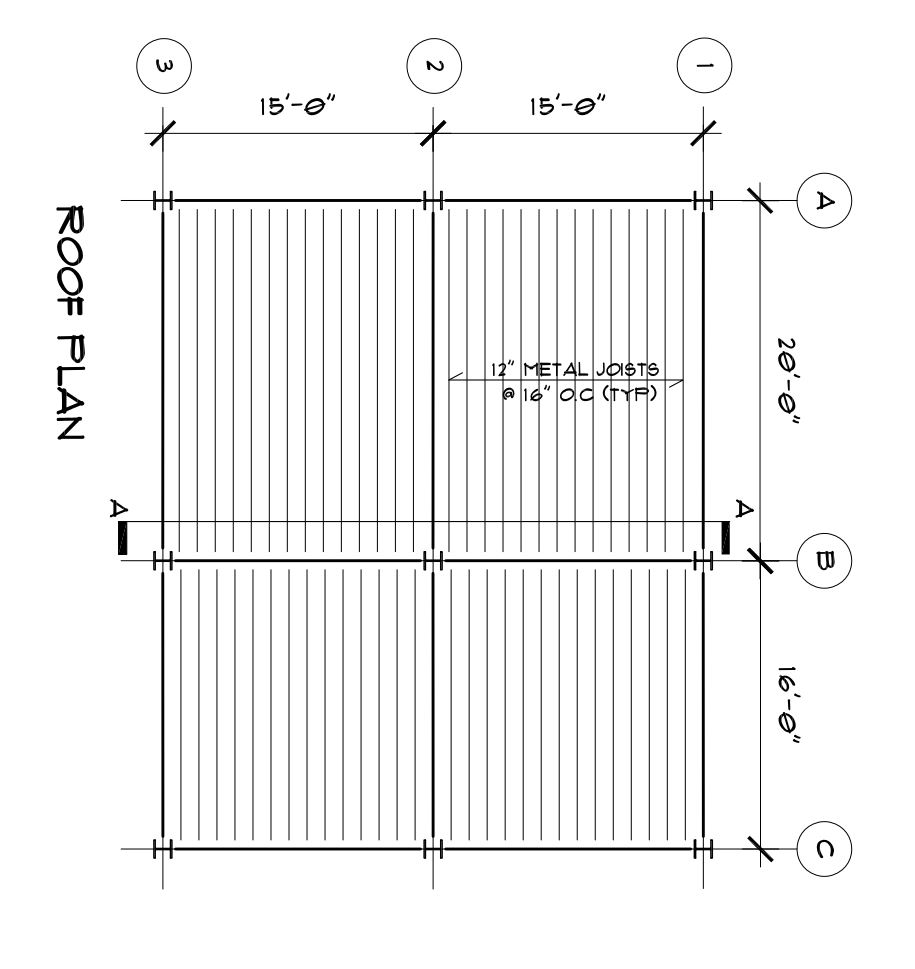 Solved Consider the structural plans and section view shown | Chegg.com