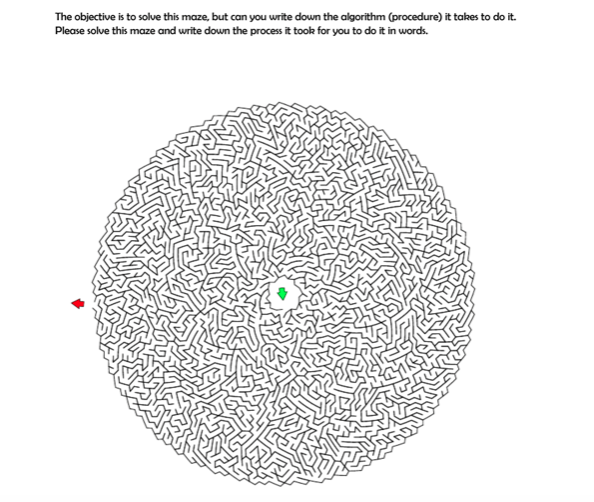Solved The objective is to solue this maze, but can you | Chegg.com