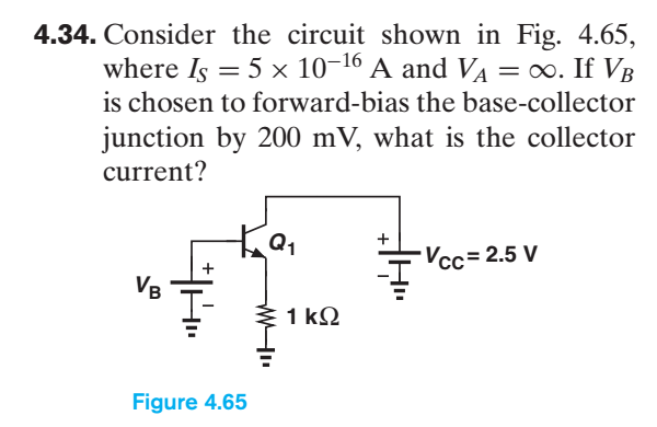 Solved 434 Consider The Circuit Shown In Fig 465 Where 9287
