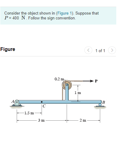 Solved Determine the internal normal force at point C. | Chegg.com