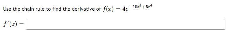 Solved Let f(x)=3x2+2x+4 f′(x)= f′(3)=Use the chain rule to | Chegg.com
