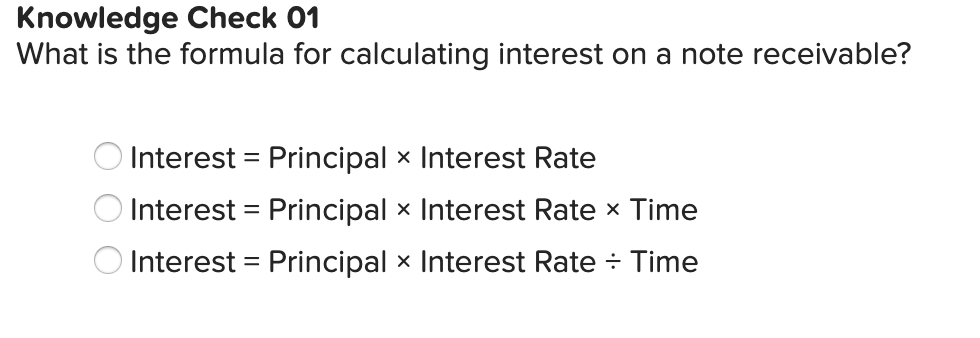 Solved Knowledge Check 01 What is the formula for | Chegg.com
