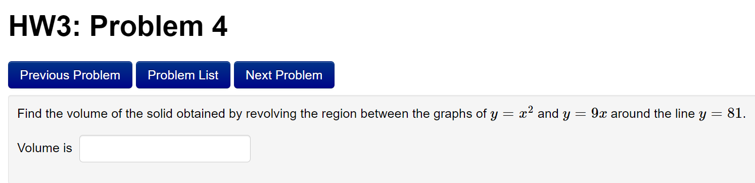 Solved HW3: Problem 4 Previous Problem Problem List Next | Chegg.com