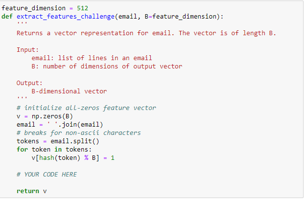 Solved Challenge: Improve Your Spam Classifier [Ungraded] | Chegg.com