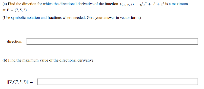 Solved (a) Find the gradient of the function f(x, y) = 5xy + | Chegg.com