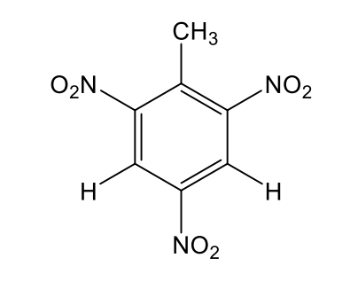 Solved You have been given a sample of TNT (shown below). | Chegg.com