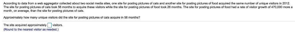 Solved According to data from a web aggregator collected | Chegg.com