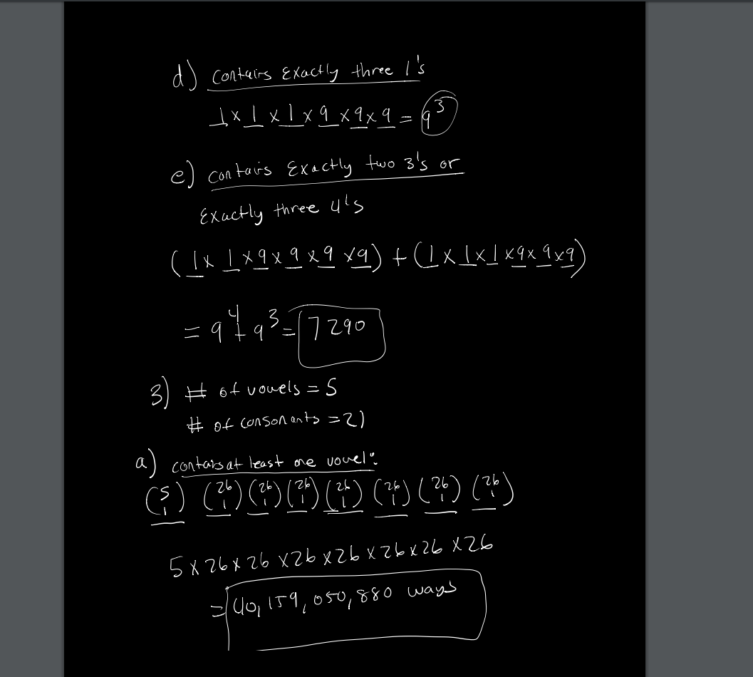 Solved 2. Count the number of strings of decimal digits of | Chegg.com