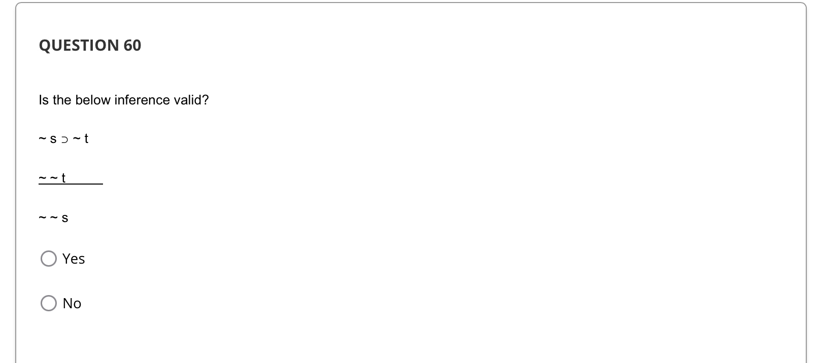 What argument form does this inference have (if | Chegg.com