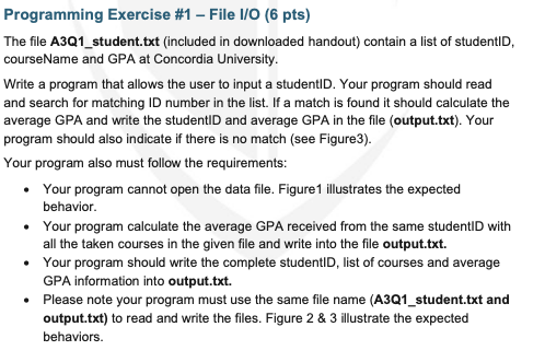 Solved The file A3Q1_student.txt (included in downloaded | Chegg.com