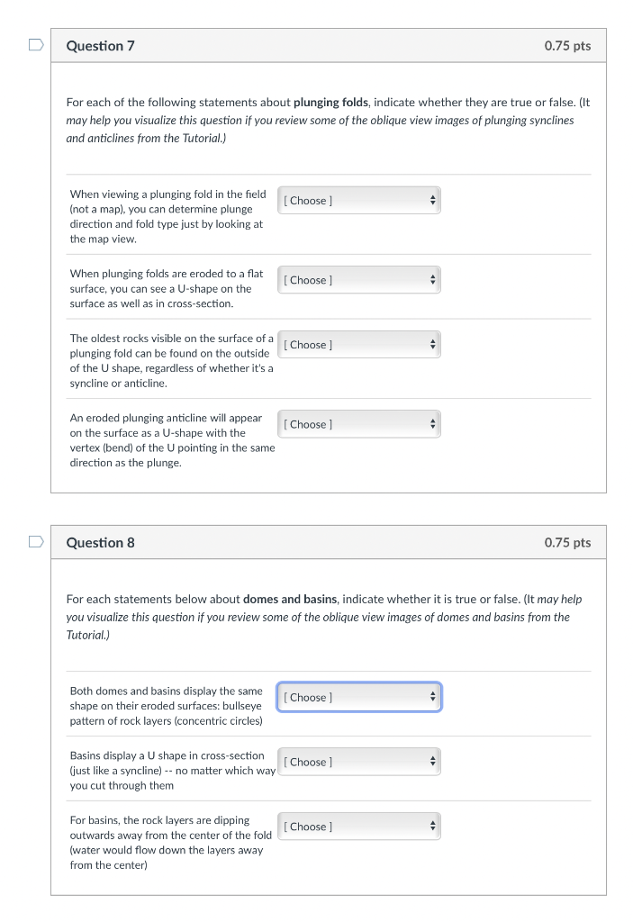 Solved For BOTH questions (7 and 8), answer TRUE or FALSE | Chegg.com