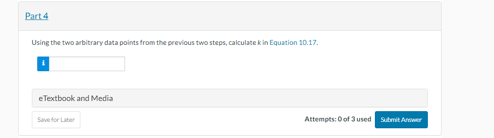 Solved Determine values for the constants n and k (Equation | Chegg.com