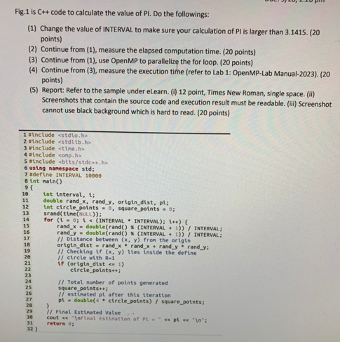 Solved write the C++ code using the sample below and the | Chegg.com