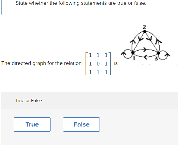 Solved State whether the following statements are true or | Chegg.com