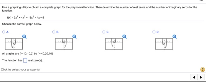 Solved Use a graphing utility to obtain a complete graph for | Chegg.com