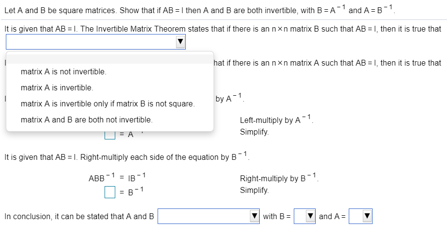 Solved Q3 Let A And B Be Square Matrices Show That If