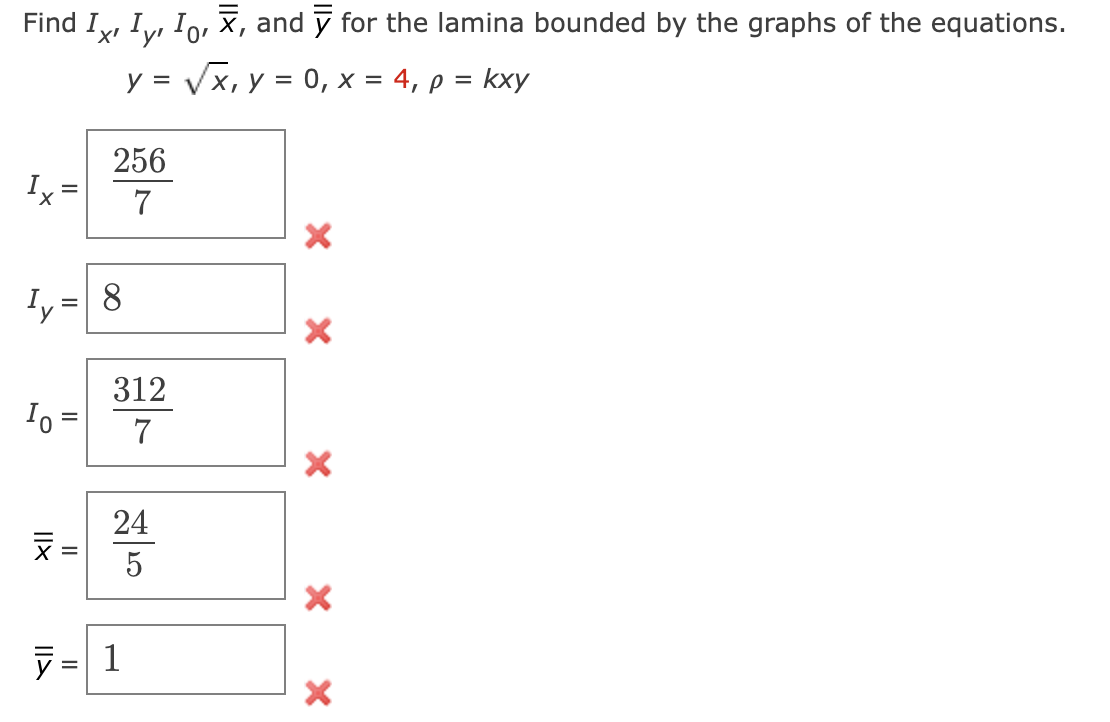 Solved Find Ix'Iy'I0,bar (x‾), ﻿and ?bar (?bar (y)) ﻿for the | Chegg.com