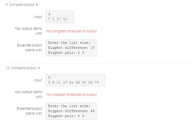 Solved Write a program that outputs the difference (absolute | Chegg.com