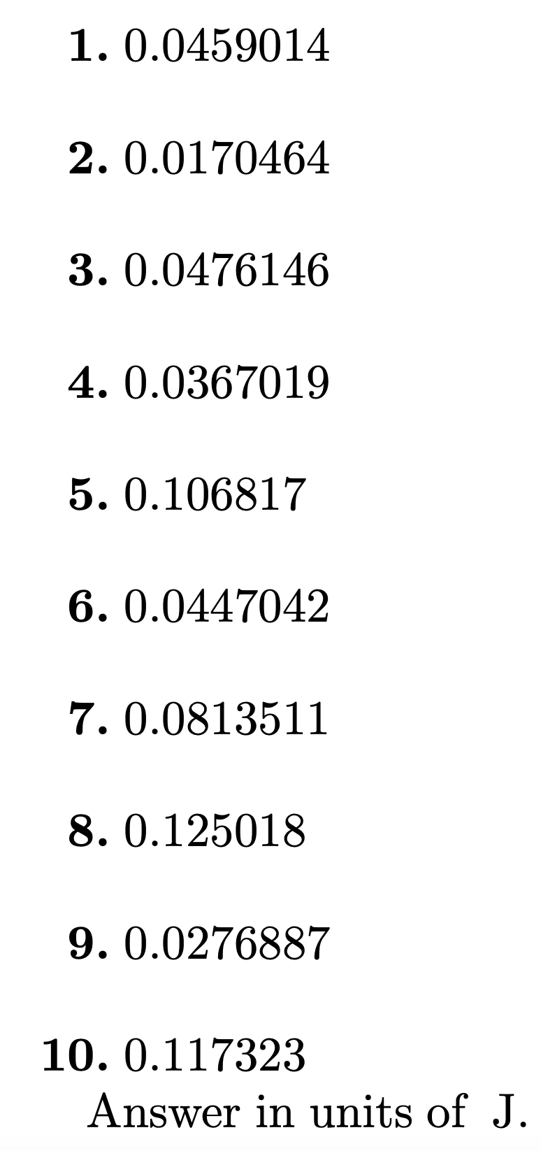 Solved What is the magnitude of the work was done on the | Chegg.com