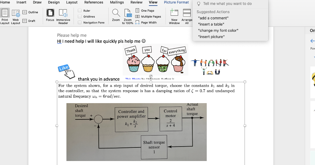 Solved Home Insert Draw Design Layout References Mailings | Chegg.com