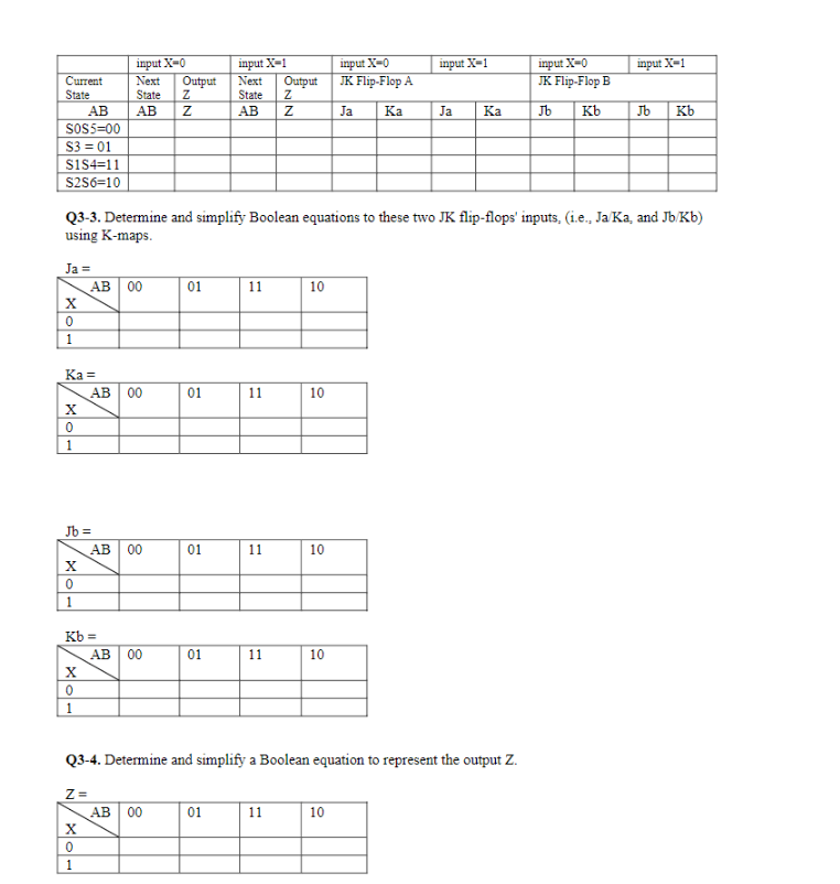 Solved Q3 14pts Design A Sequential System By Simplifying 