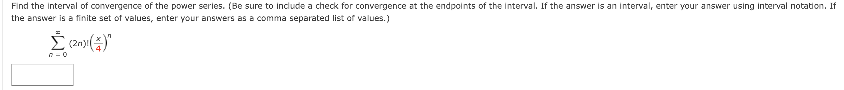 Solved the answer is a finite set of values, enter your | Chegg.com