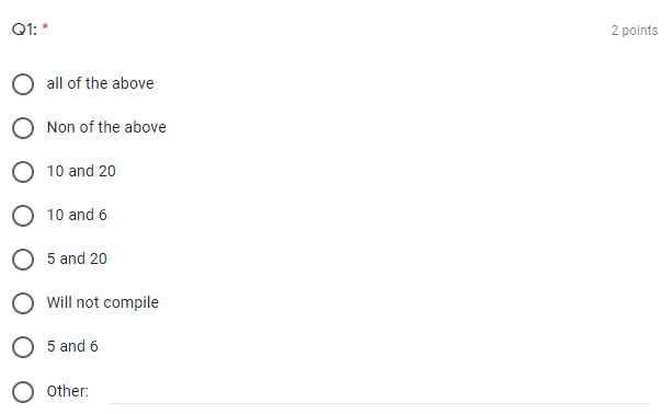 Solved Q1: What will be the value of firstNum and secondNum | Chegg.com