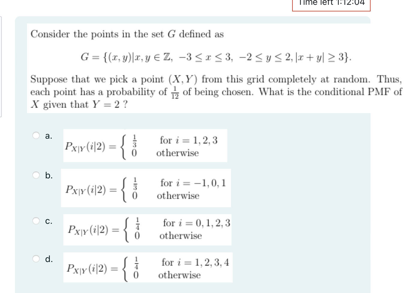 Solved Consider the points in the set \\( G \\) defined as | Chegg.com