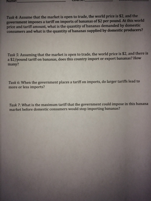 Solved INTERNATIONAL TRADE IN-CLASS WORKSHEET 3 This | Chegg.com