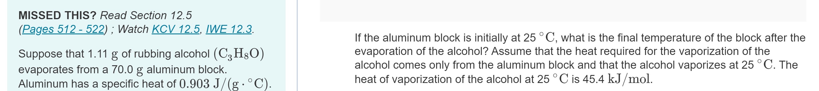 Solved MISSED THIS? Read Section 12.5 (Pages 512 - 522) ; | Chegg.com