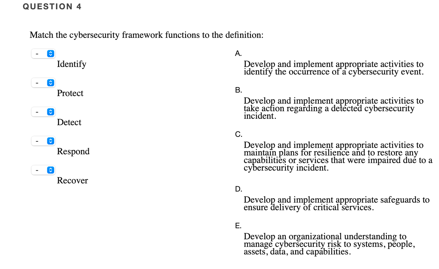 Solved Which of the following describes the "half-splitting" | Chegg.com