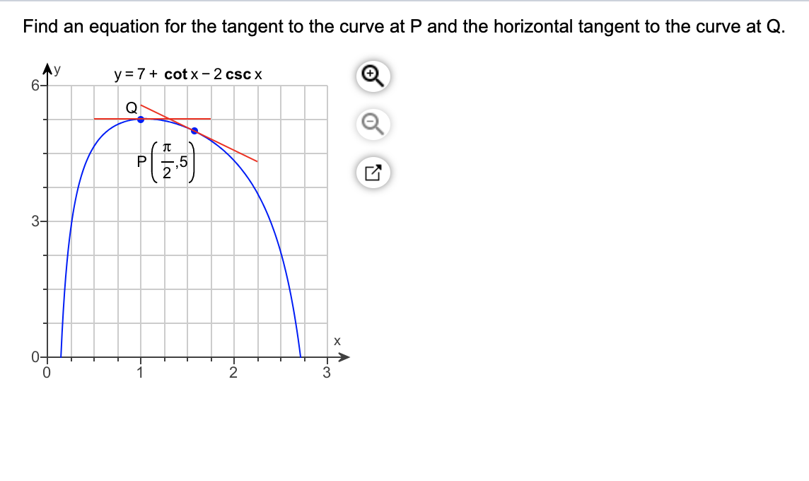 Solved Find an equation for the tangent to the curve at P | Chegg.com