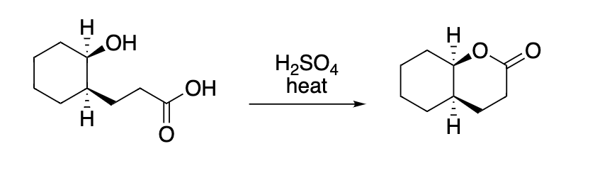 Solved H ОН H . . H2SO4 heat ОН ІІ. Іг. о | Chegg.com