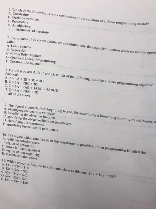 Solved ich of the following is not a component of the | Chegg.com