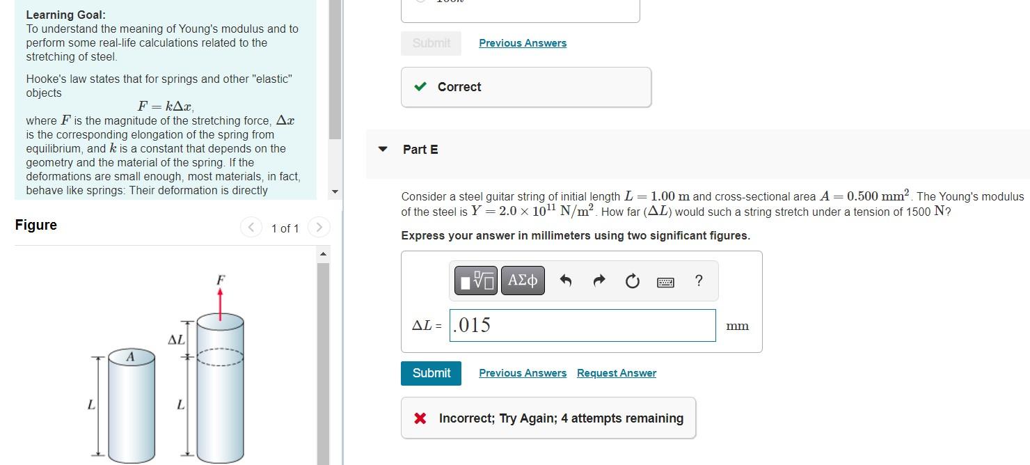 Solved A spring stretches 6.0 cm when a 0.30 kg block is | Chegg.com